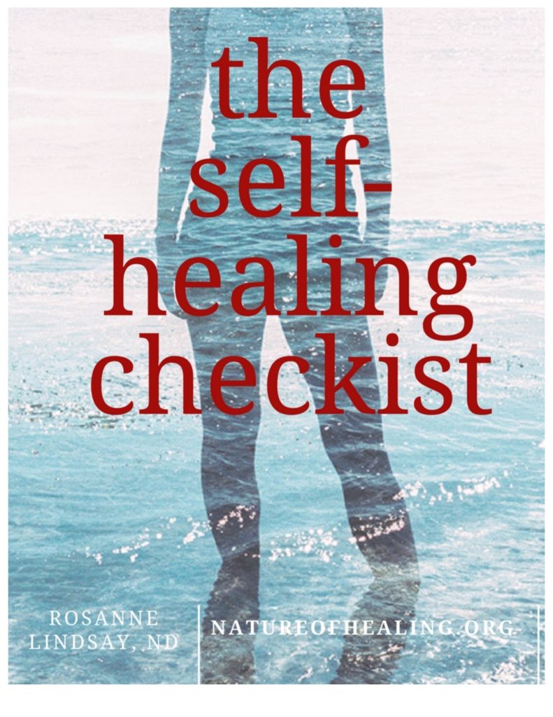 Self Healing Checklist | Nature of Healing